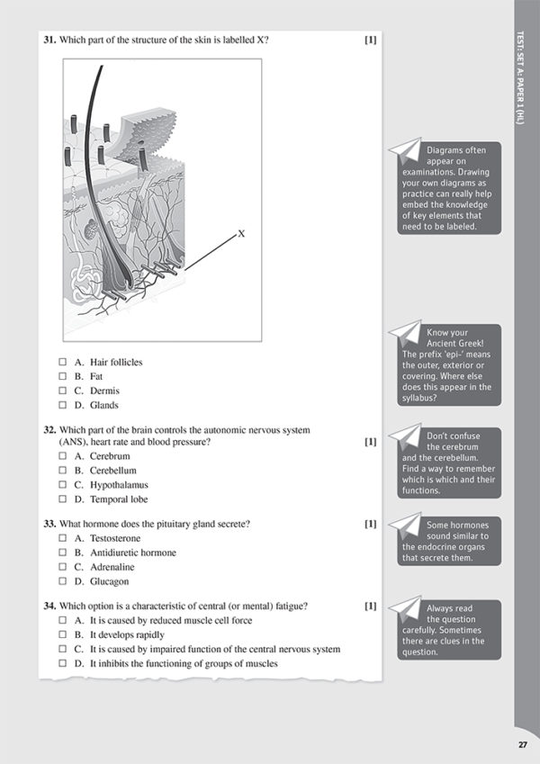 Revise IB: Sports, Exercise and Health Science TestPrep Workbook (SL ...