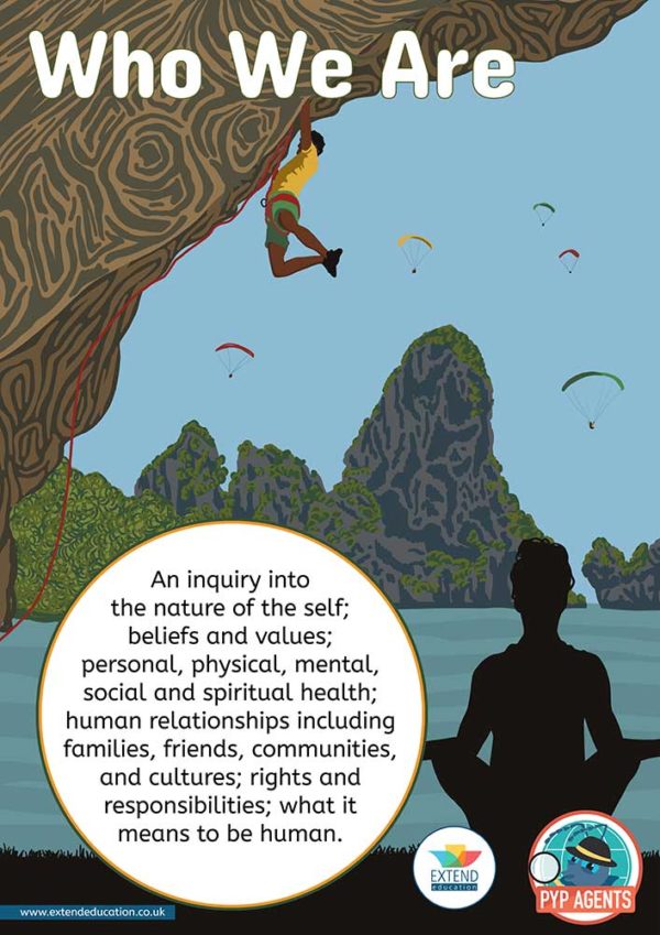 Who We Are classroom poster - PYP teacher resources - Extend Education
