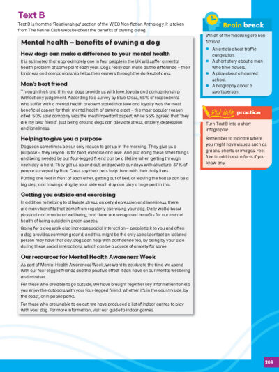 WJEC GCSE English Language and Literature (Single and Double Award ...
