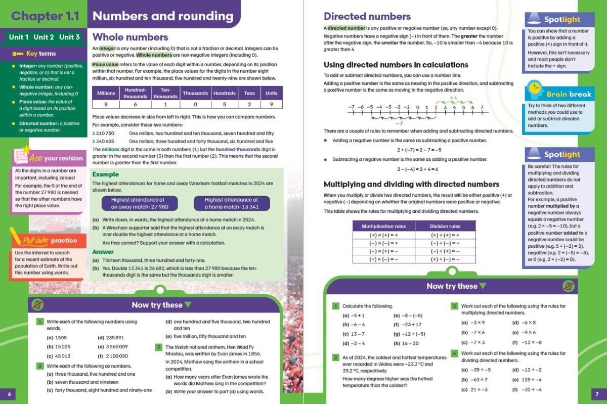 WJEC GCSE Maths Foundation Study & Revision Guide