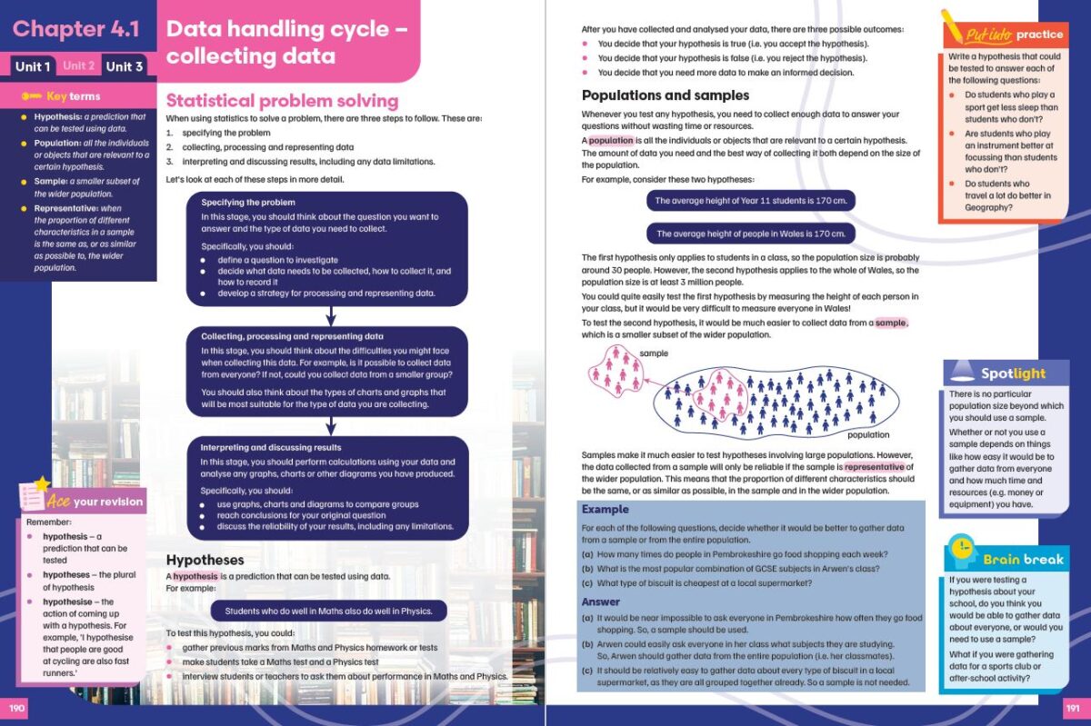 WJEC GCSE Maths Foundation Study & Revision Guide